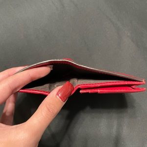 Gucci | Bags | Gucci Wallet Authentic Red Leather | Poshmark